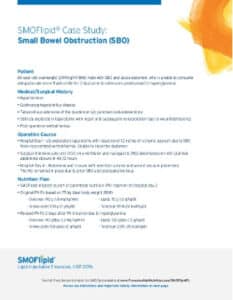 SMOFlipid For Adults | Fresenius Kabi - Committed to Life