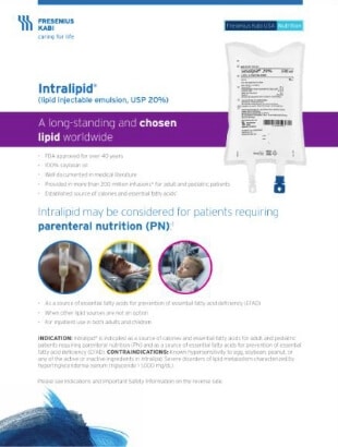 Intralipid | Fresenius Kabi - Committed to Life